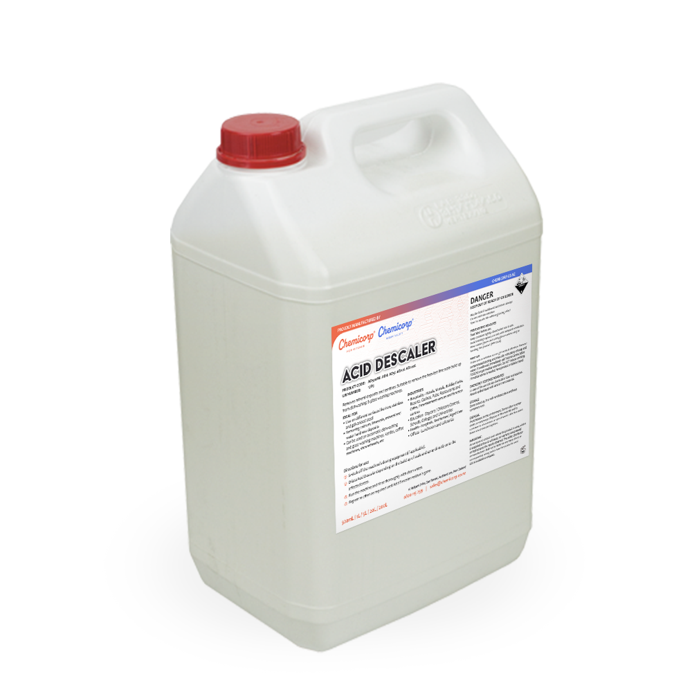 Acid Descaler - 5L - Products | Chemicorp New Zealand
