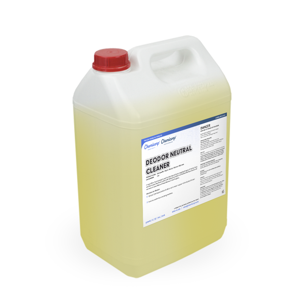 Deodor Neutral Cleaner - 5L - Products | Chemicorp New Zealand
