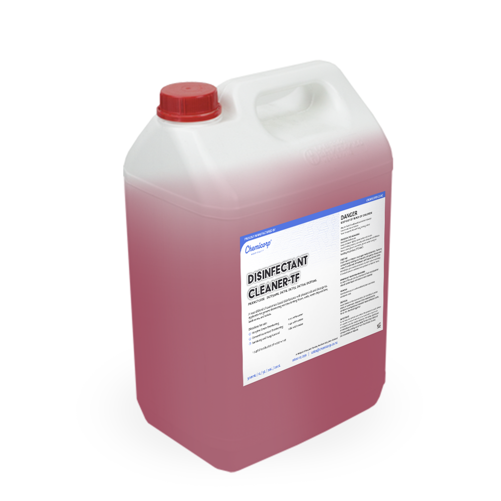 Disinfectant Cleaner-Tf - 5L - Products | Chemicorp New Zealand