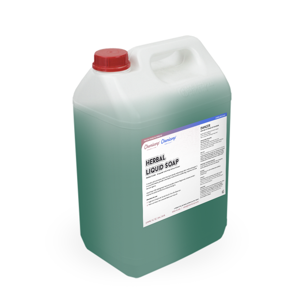 Herbal Liquid Soap - 5L - Products | Chemicorp New Zealand
