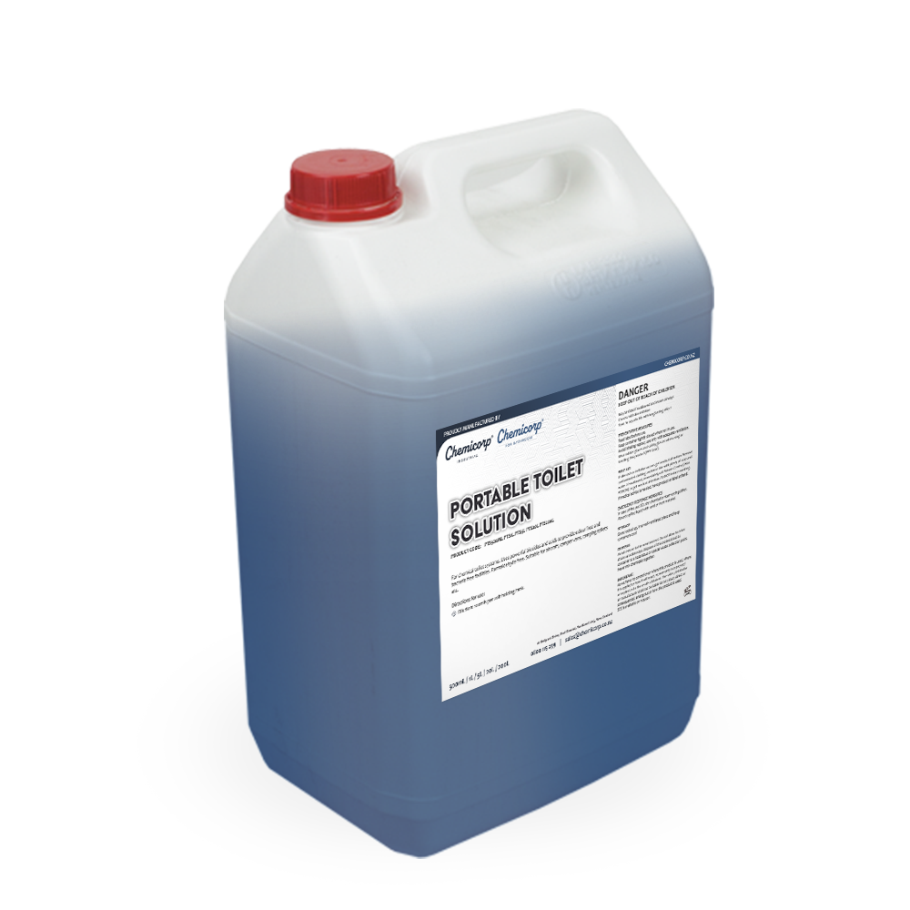 Portable Toilet Solution - 5L - Products | Chemicorp New Zealand