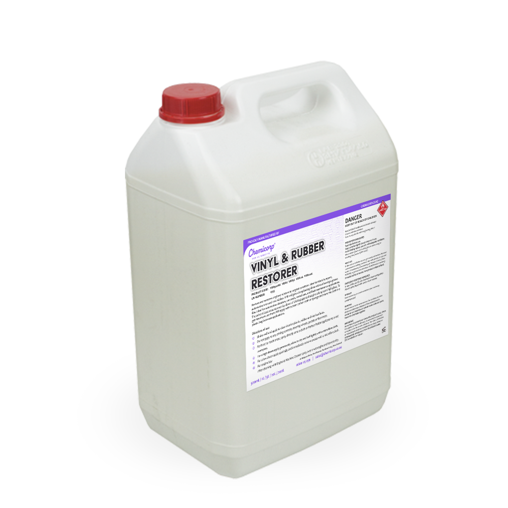 Vinyl & Rubber Restorer - 5L - Products | Chemicorp New Zealand
