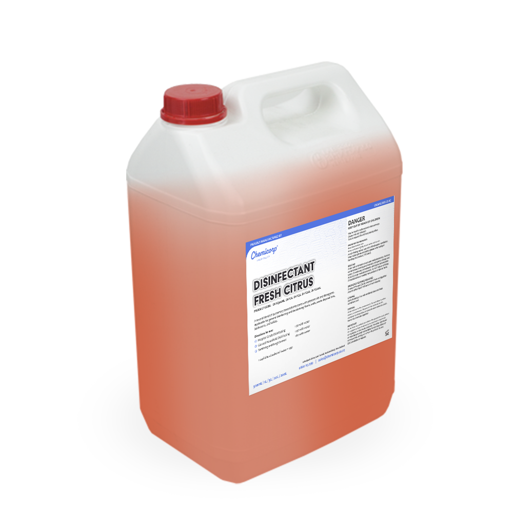 Disinfectant-Fresh Citrus - 5L - Products | Chemicorp New Zealand
