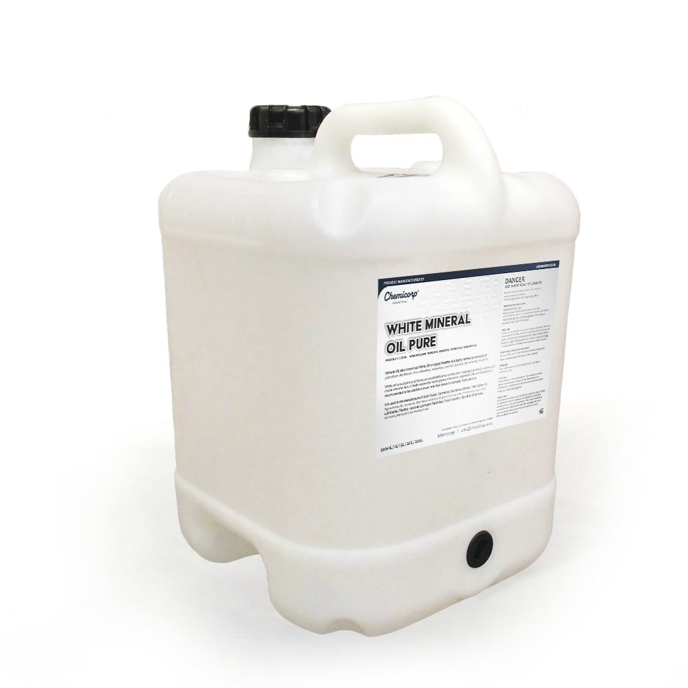 White Mineral Oil Pure - 20L - Products | Chemicorp New Zealand