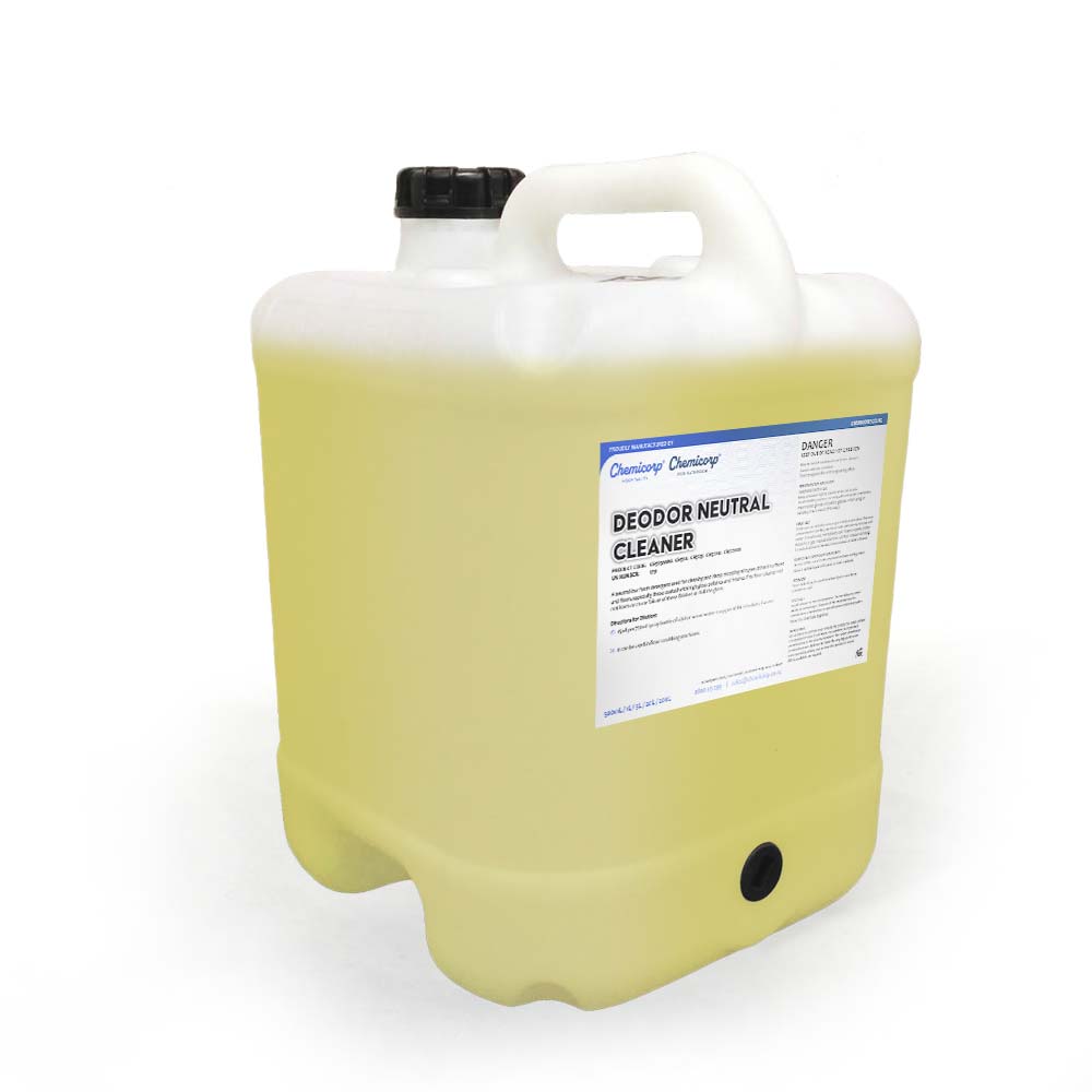 Deodor Neutral Cleaner - 20L - Products | Chemicorp New Zealand