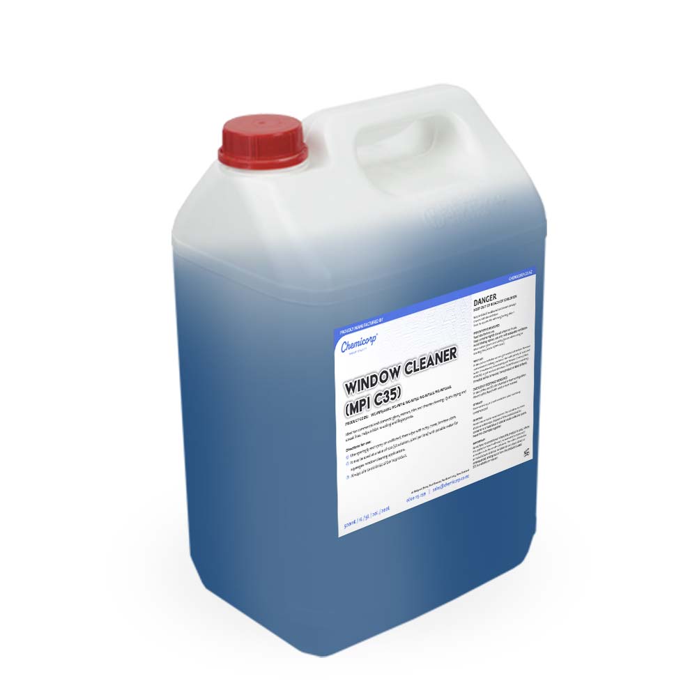 Window Cleaner (Mpi C35) - 5L - Products | Chemicorp New Zealand