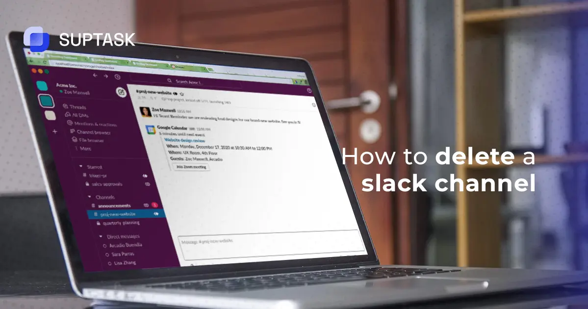 How to Delete a Slack Channel