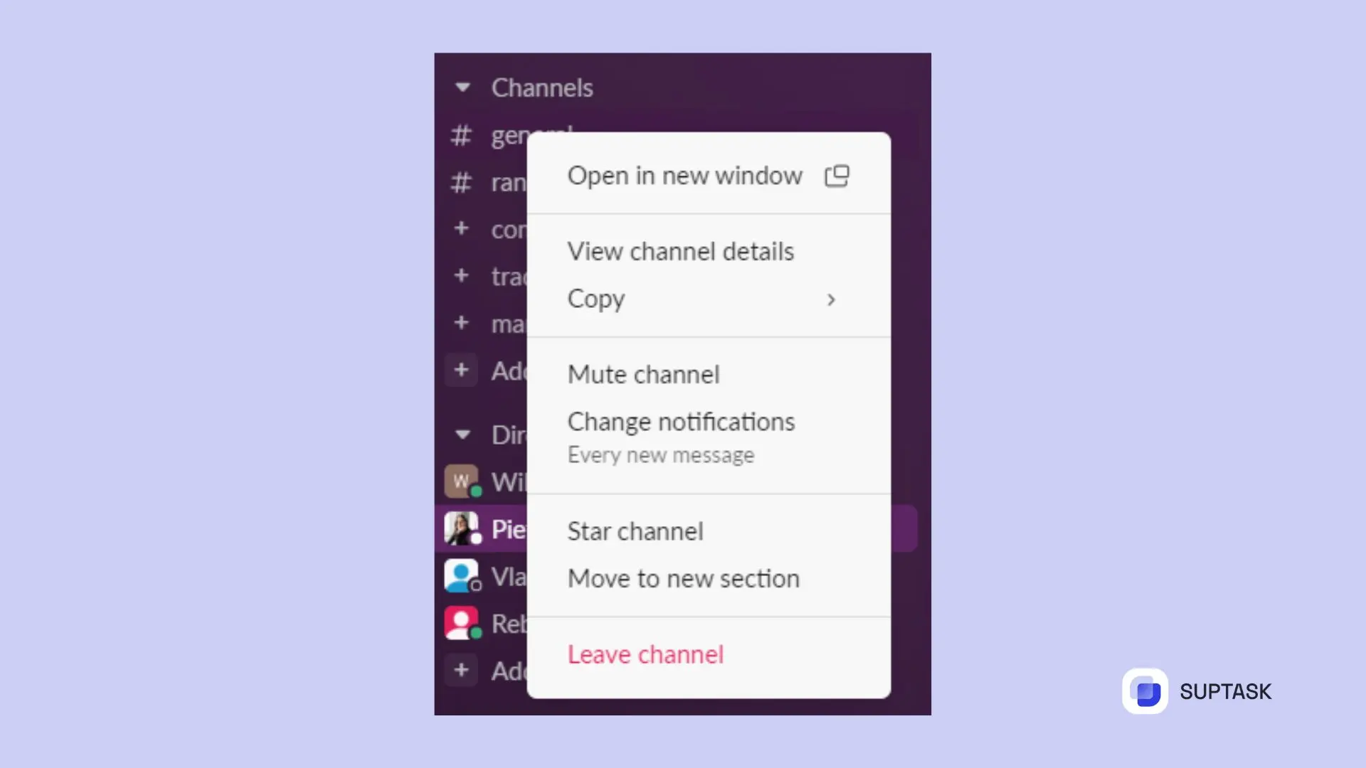 How to Create a Link for a Slack Channel