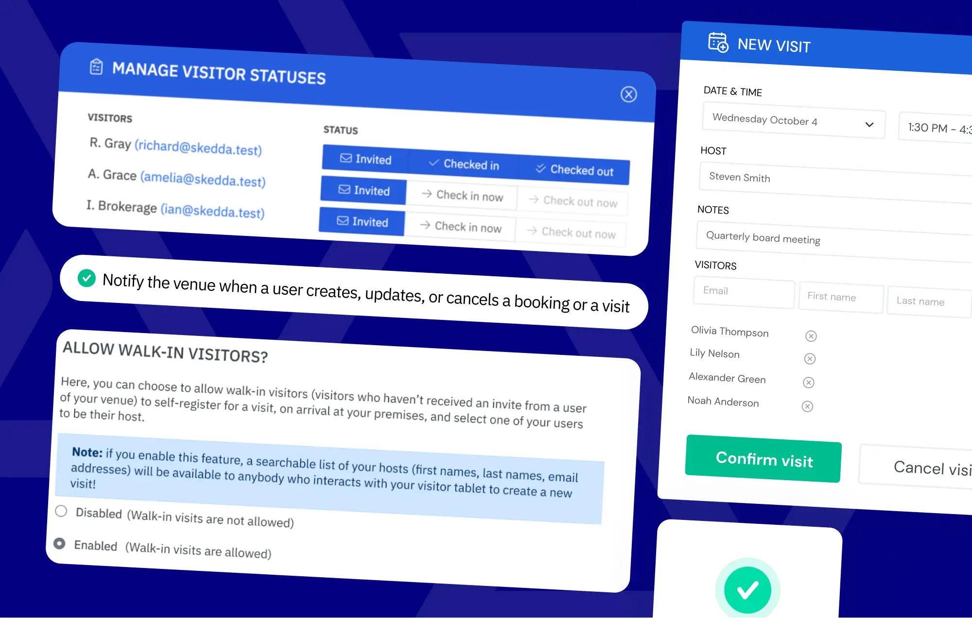 Skedda Launches New Visitor Management Features