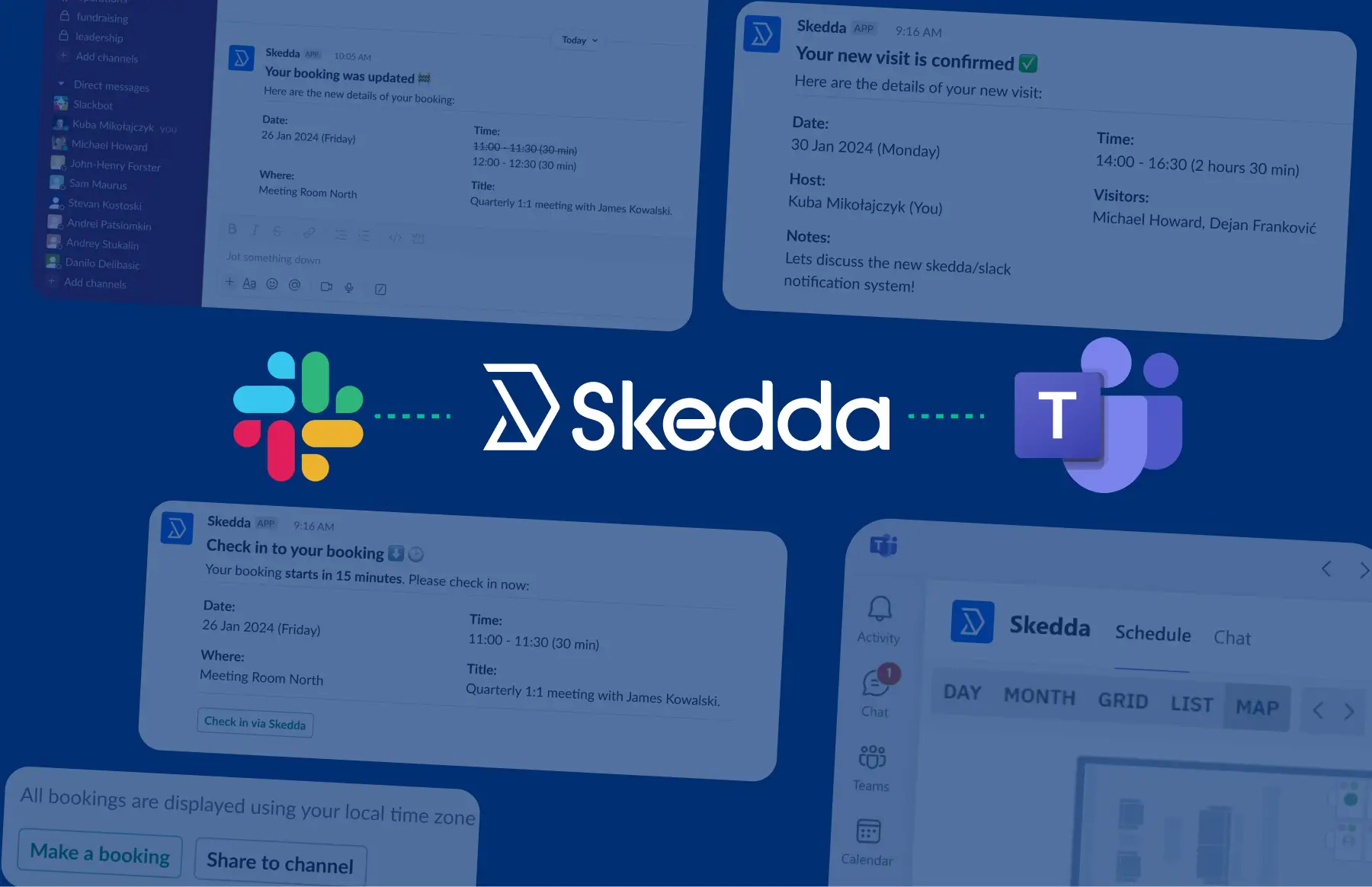 Skedda Launches New Slack App
