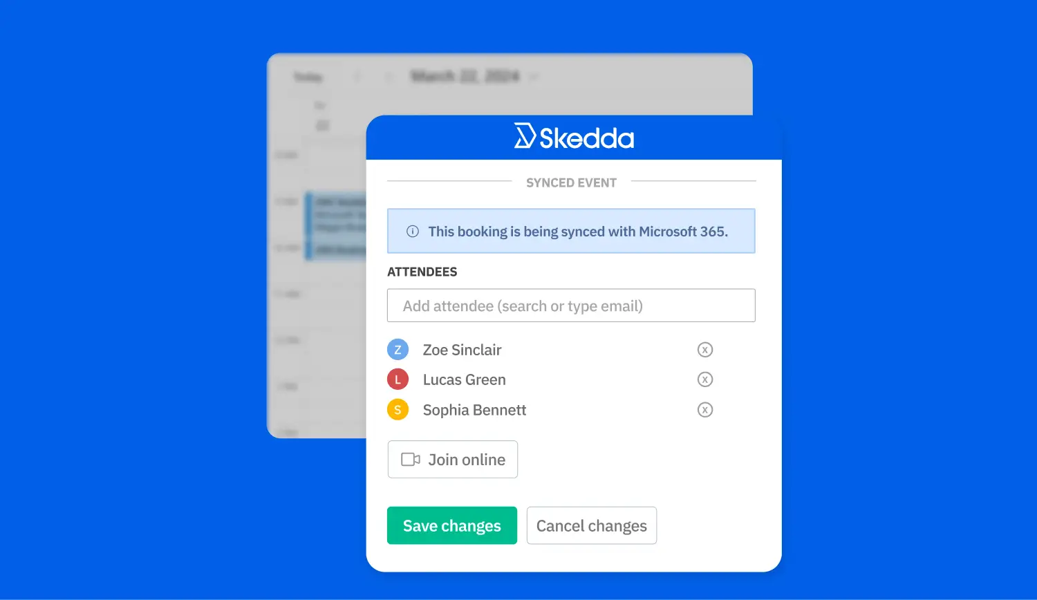 Connect Skedda with Microsoft 365 | Integrations