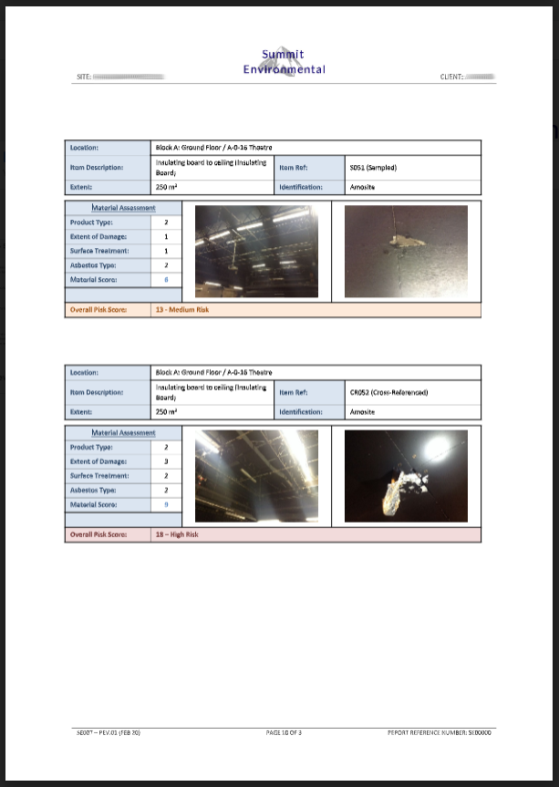 Asbestos Survey Template Customisation - Flow Mobile Surveying