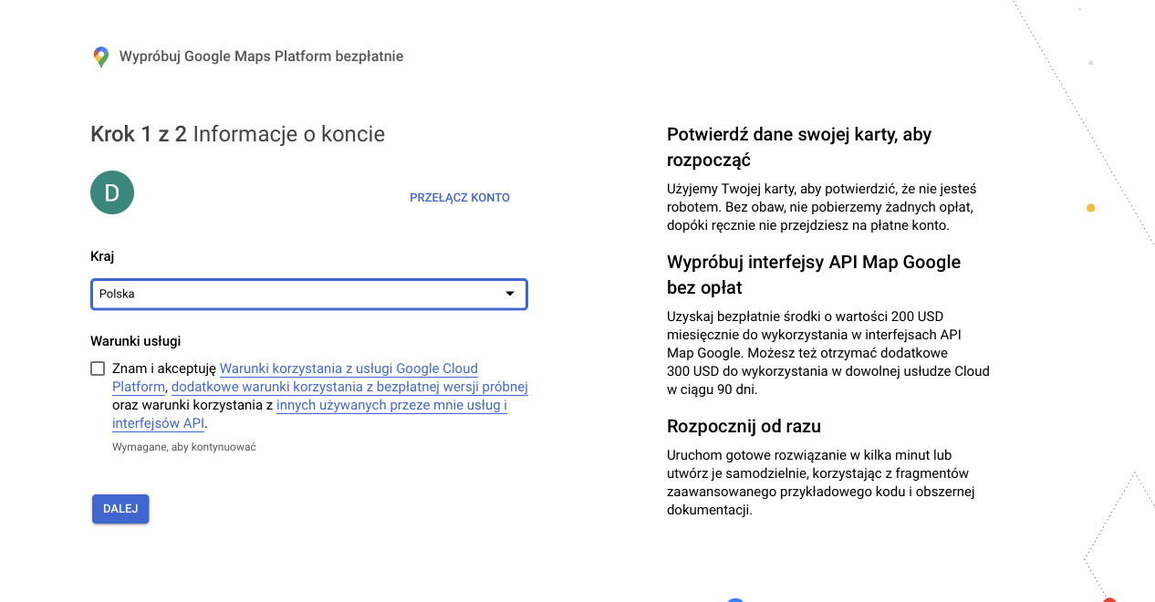 Jak dodać mapę Google na stronie