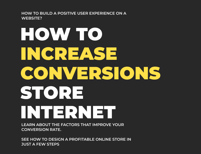 How to increase sales in an online store? Improve your conversion