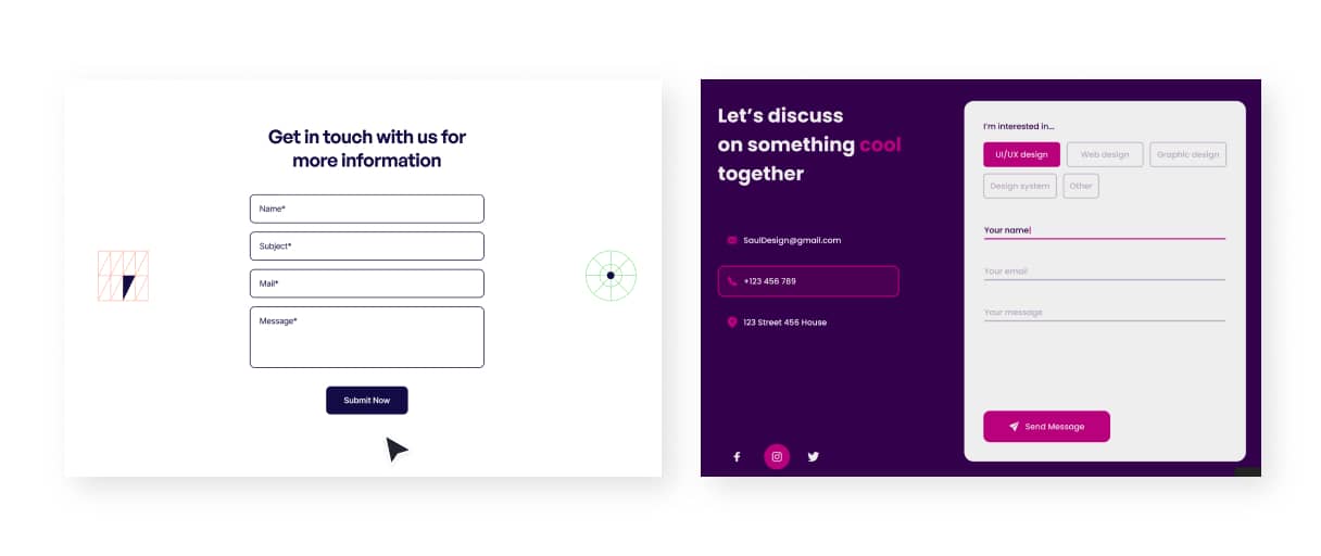How to design a good contact form in 2024?