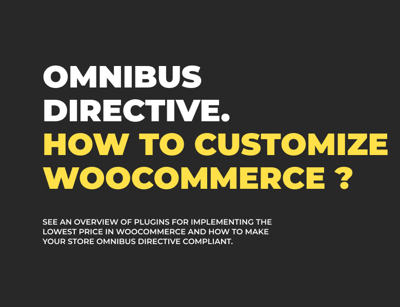 How to customize wordpress ecommerce on Omnibus