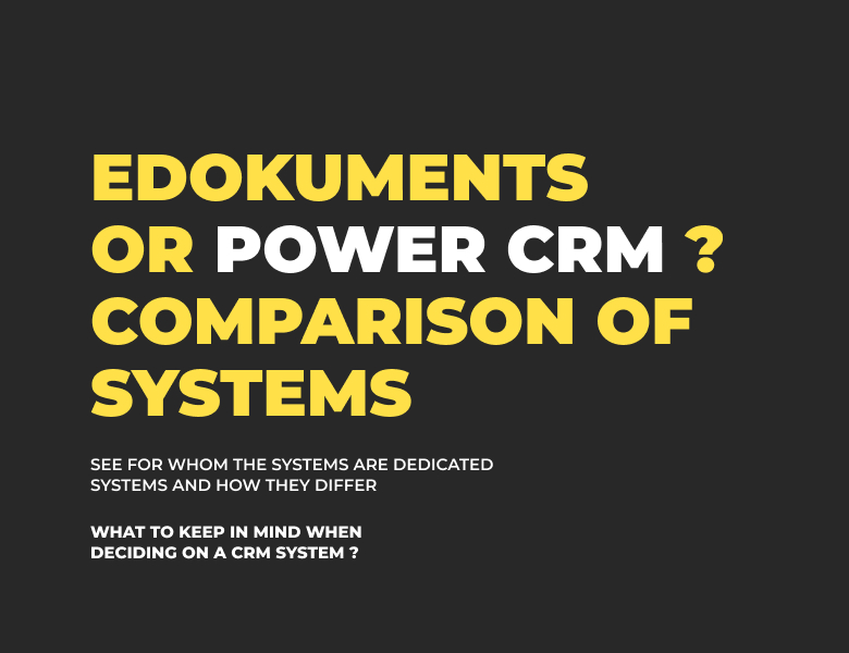 eDocuments - review, test and comparison of the system