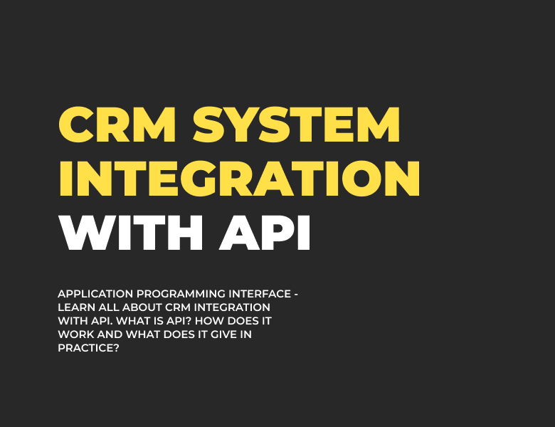 CRM software - about implementation and design