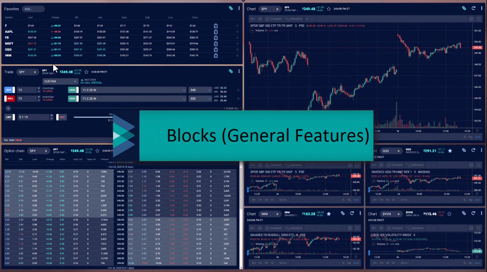 General block features - MoneyBlock