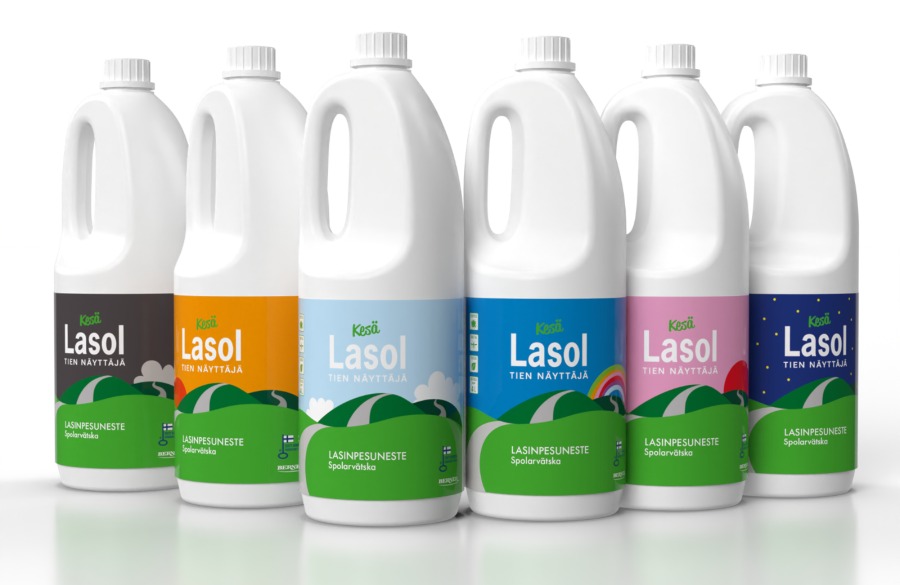 Lasol uudisti kesäpakkaustensa ilmeen opiskelijoiden kanssa