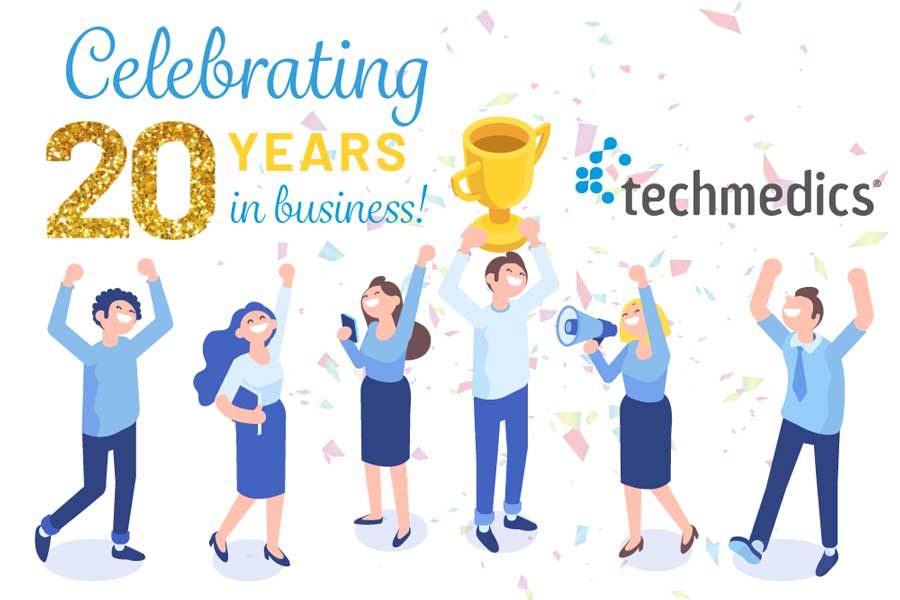 Techmedics Celebrates its 20th Year in Business - Techmedics Blog