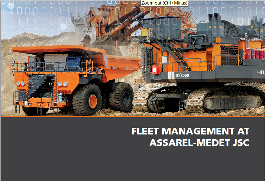 Fleet Management at Assarel-Medet JSC | Wenco International Mining Systems