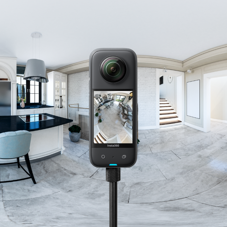 Explore virtual tours with Insta360 X4: immersive real estate showcases, travel vlogs, and ...