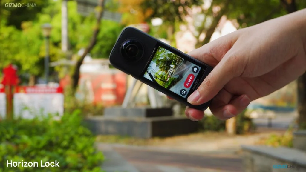 What is the Insta360 One X2 Horizon Lock feature?