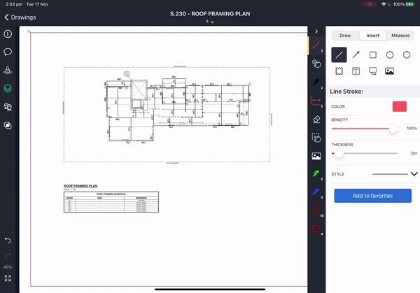 New in Drawboard Projects: Line Styles and iOS updates | Drawboard