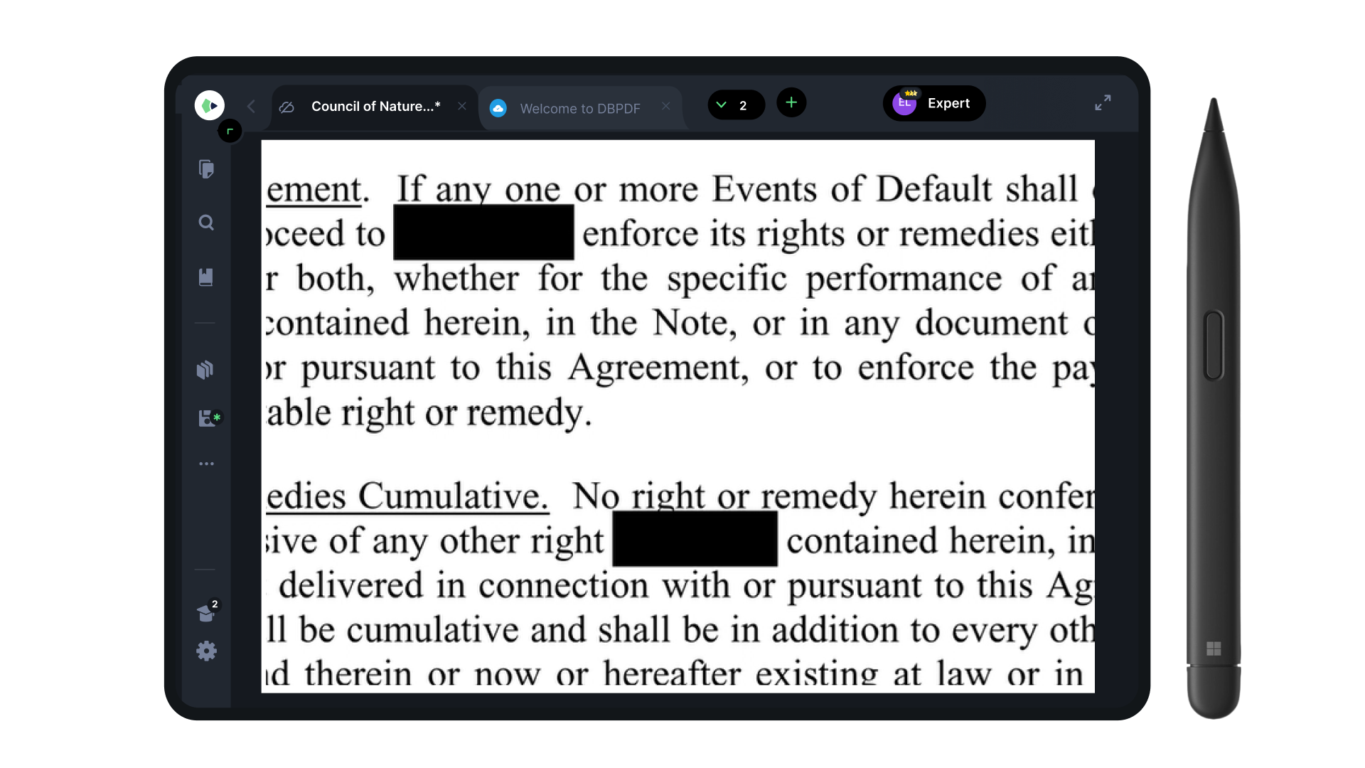 How to electronically redact sensitive content | Drawboard