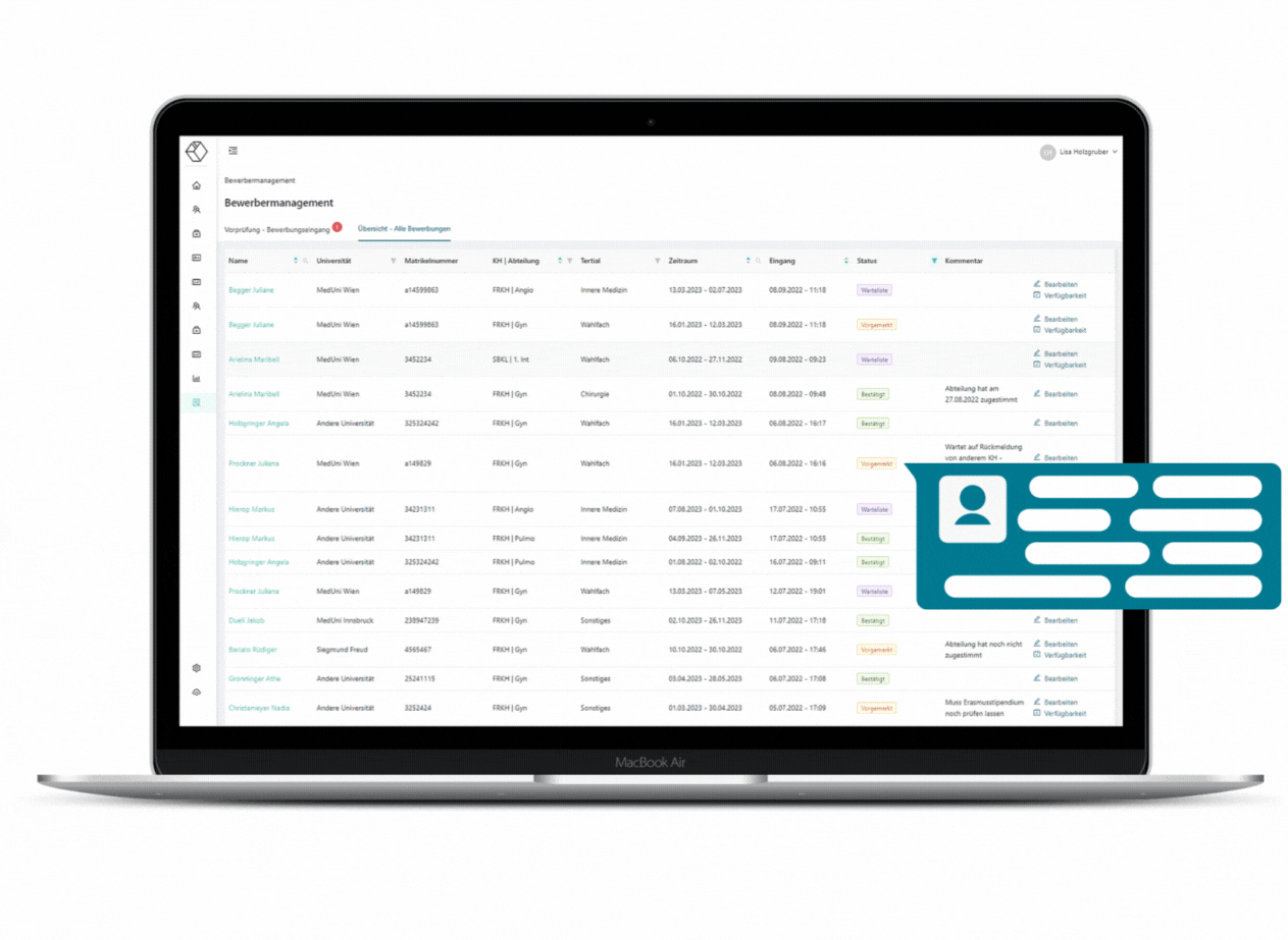 rotable für das (K)PJ - PJ-Modul