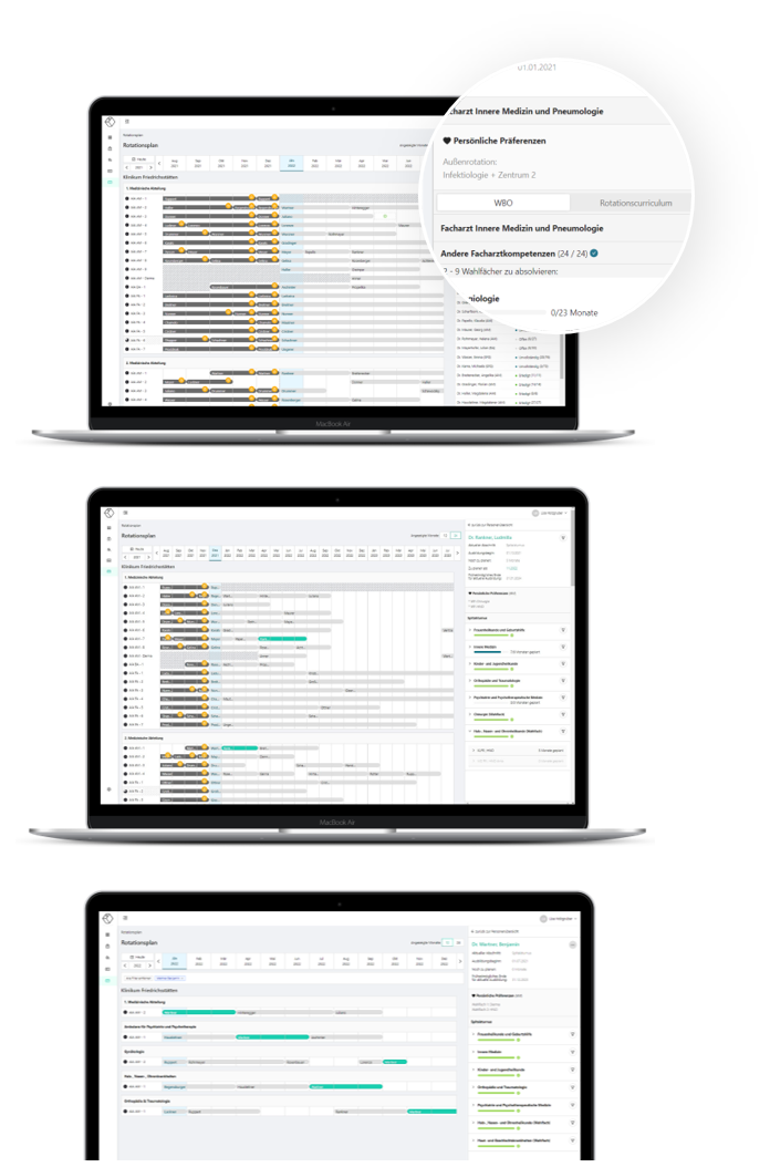 rotable | Ärztliche Rotations- & Einsatzplanung auf Knopfdruck