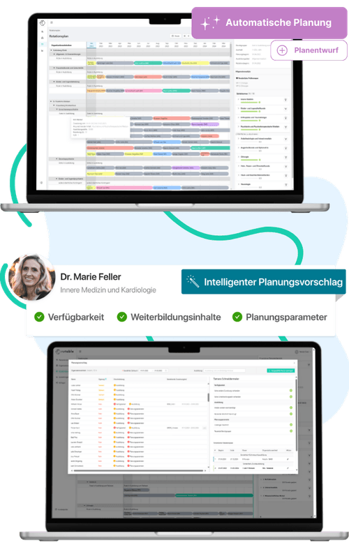 rotable | Ärztliche Rotations- & Einsatzplanung auf Knopfdruck