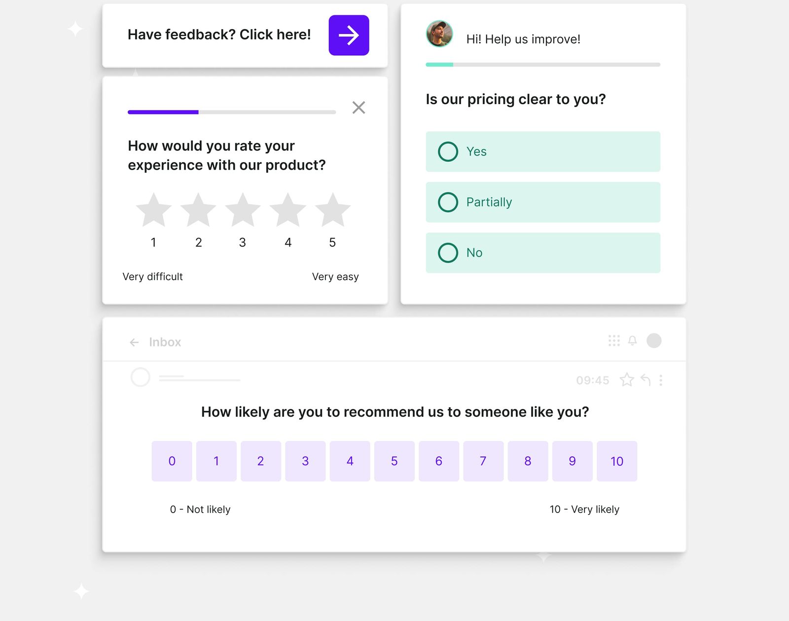 Customer Feedback Surveys [Start Free]
