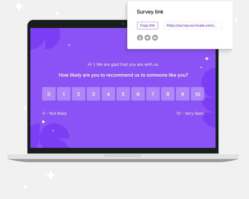 Create your link survey