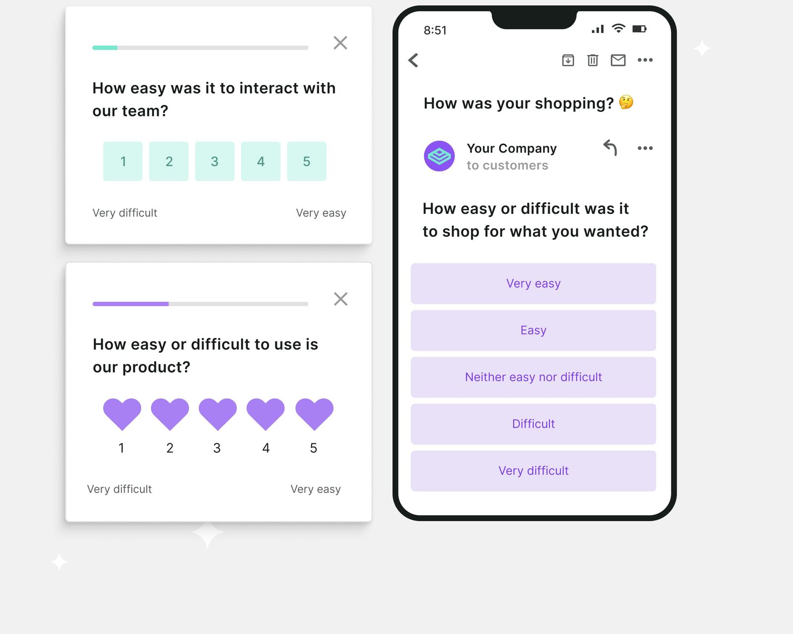 CES survey software | Measure CES in minutes. Try Free