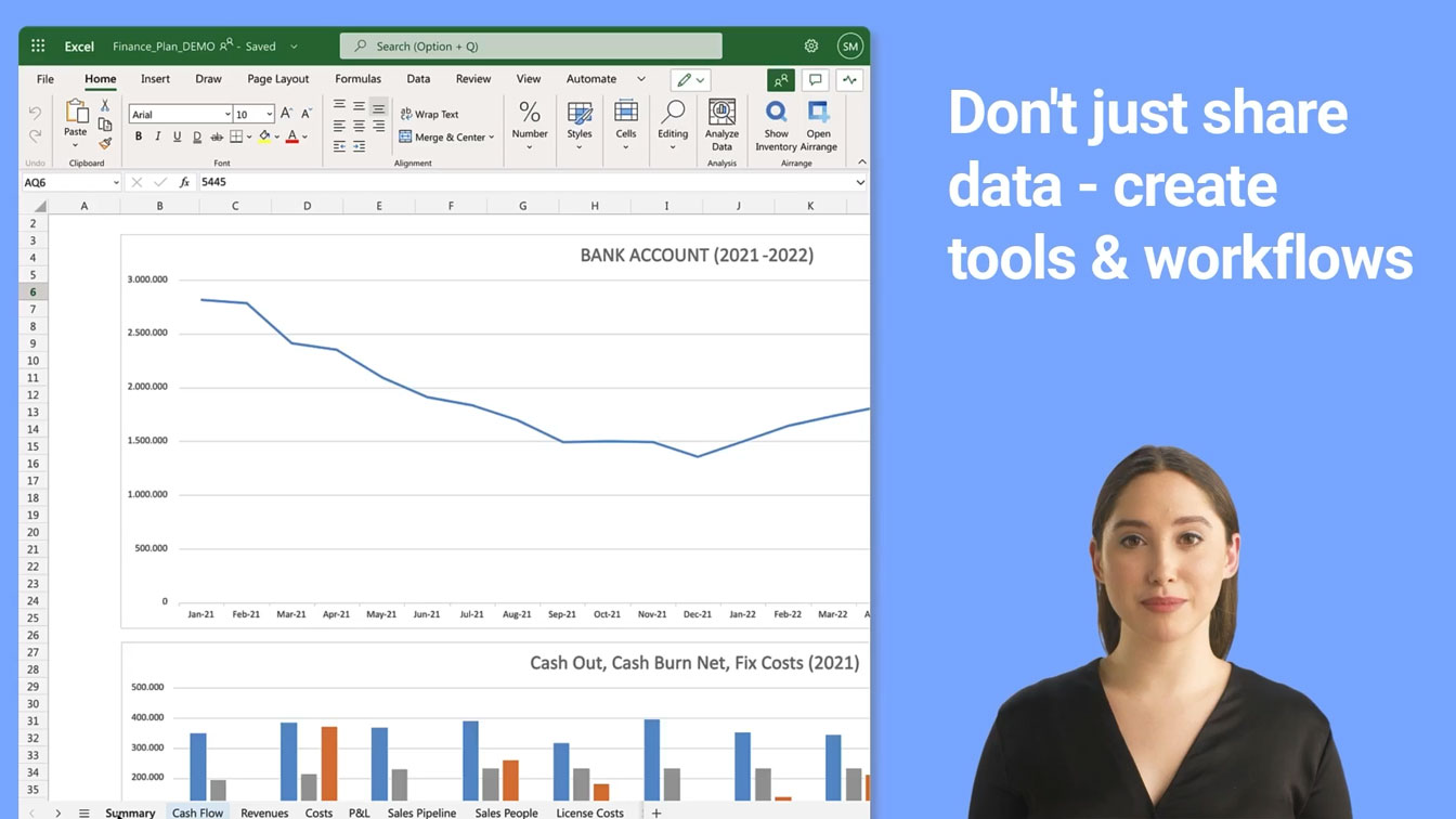 Excel sharing - smart, granular, safe | Airrange