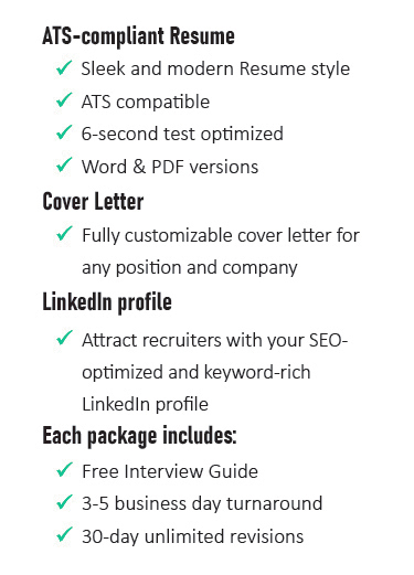 Services | Resume Writing