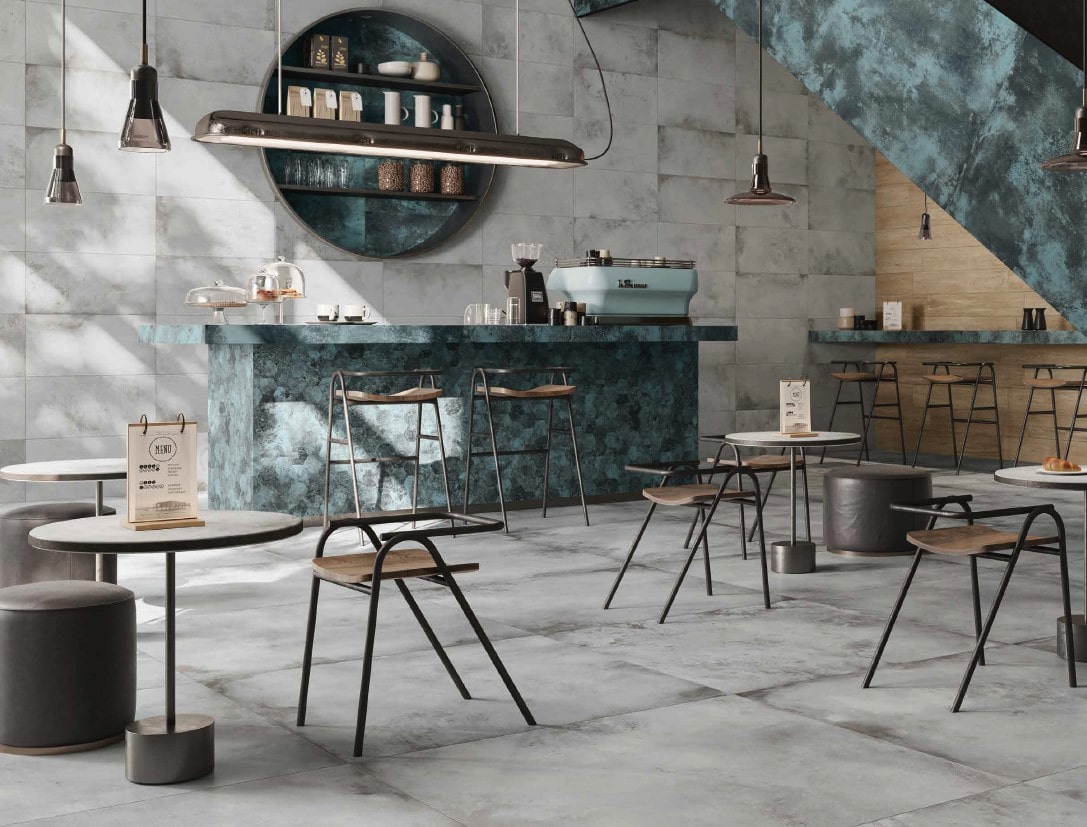 Alchemy Verdigris | Metal Effect Tiles | Porcelain Tiles