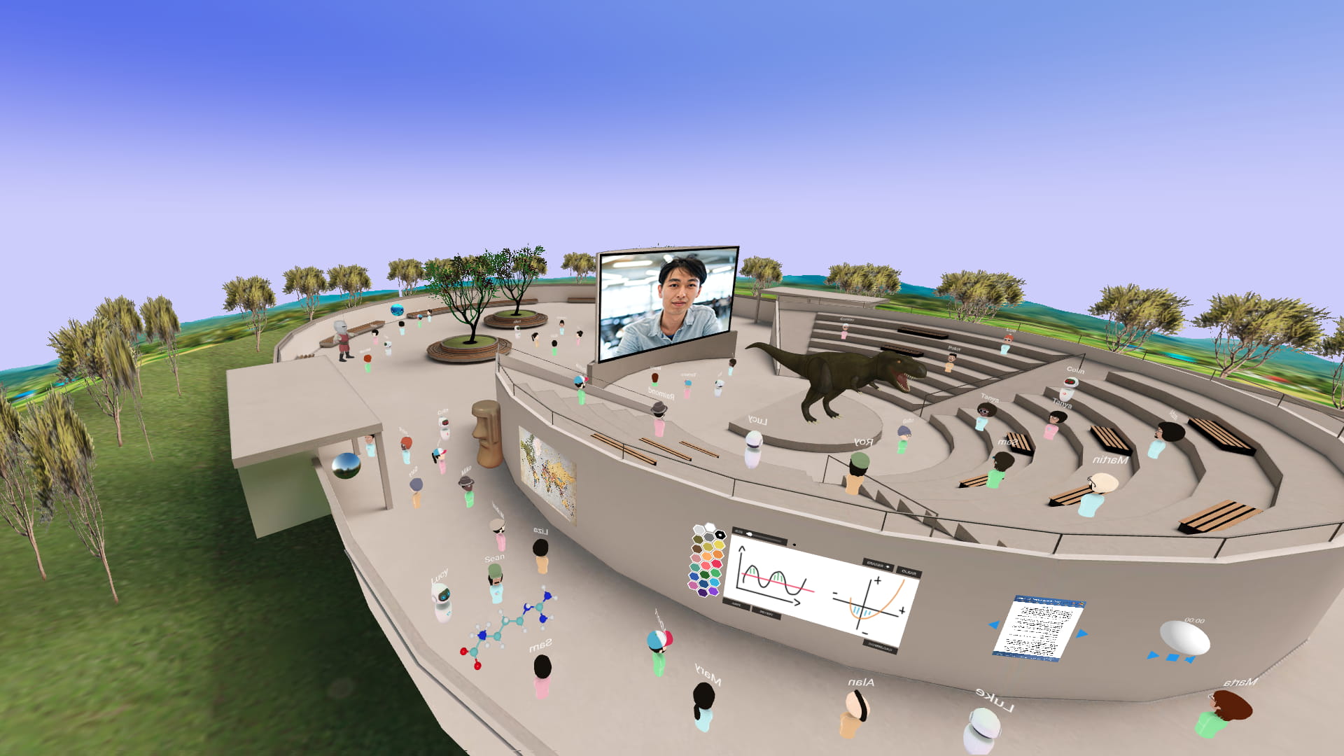 Frame - Immersive Meetings, Classes, Events