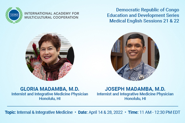 Medical English Sessions 21 & 22- Internal & Integrative Medicine