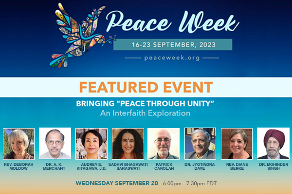 Bringing “Peace Through Unity:” An Interfaith Exploration