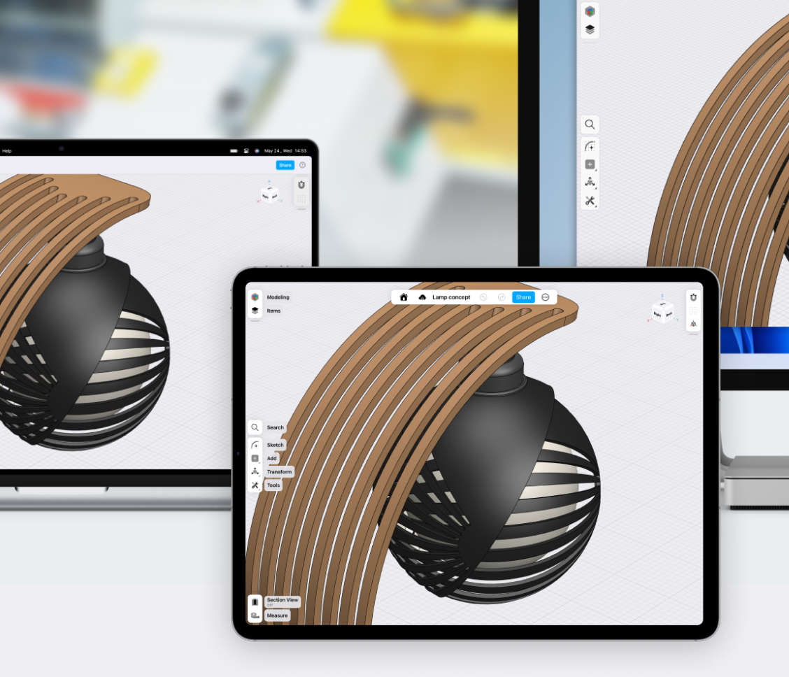 3D modeling tool | Windows desktop or tablet, macOS and iPad