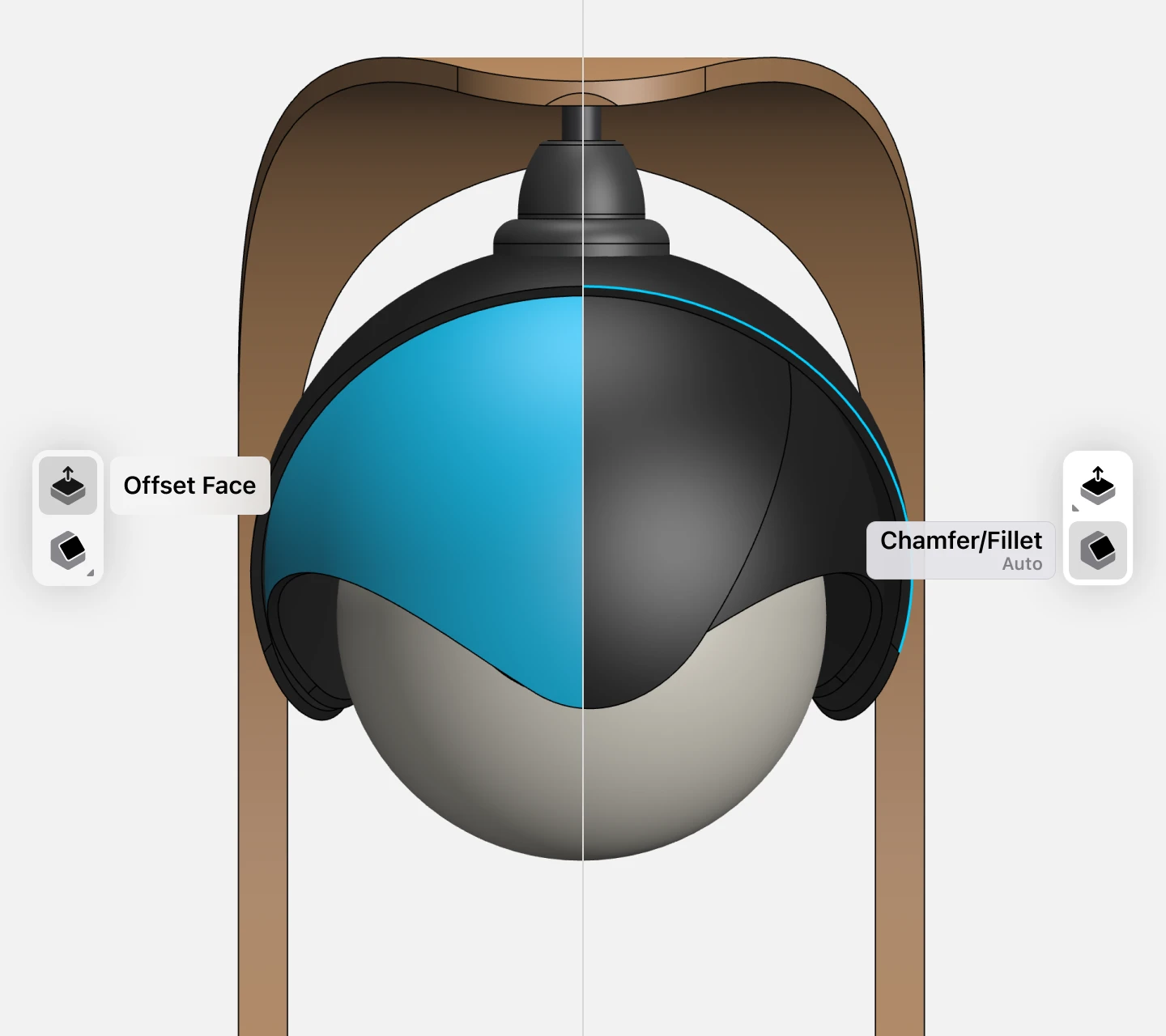 Direct modeling, plus design history | One CAD, just faster