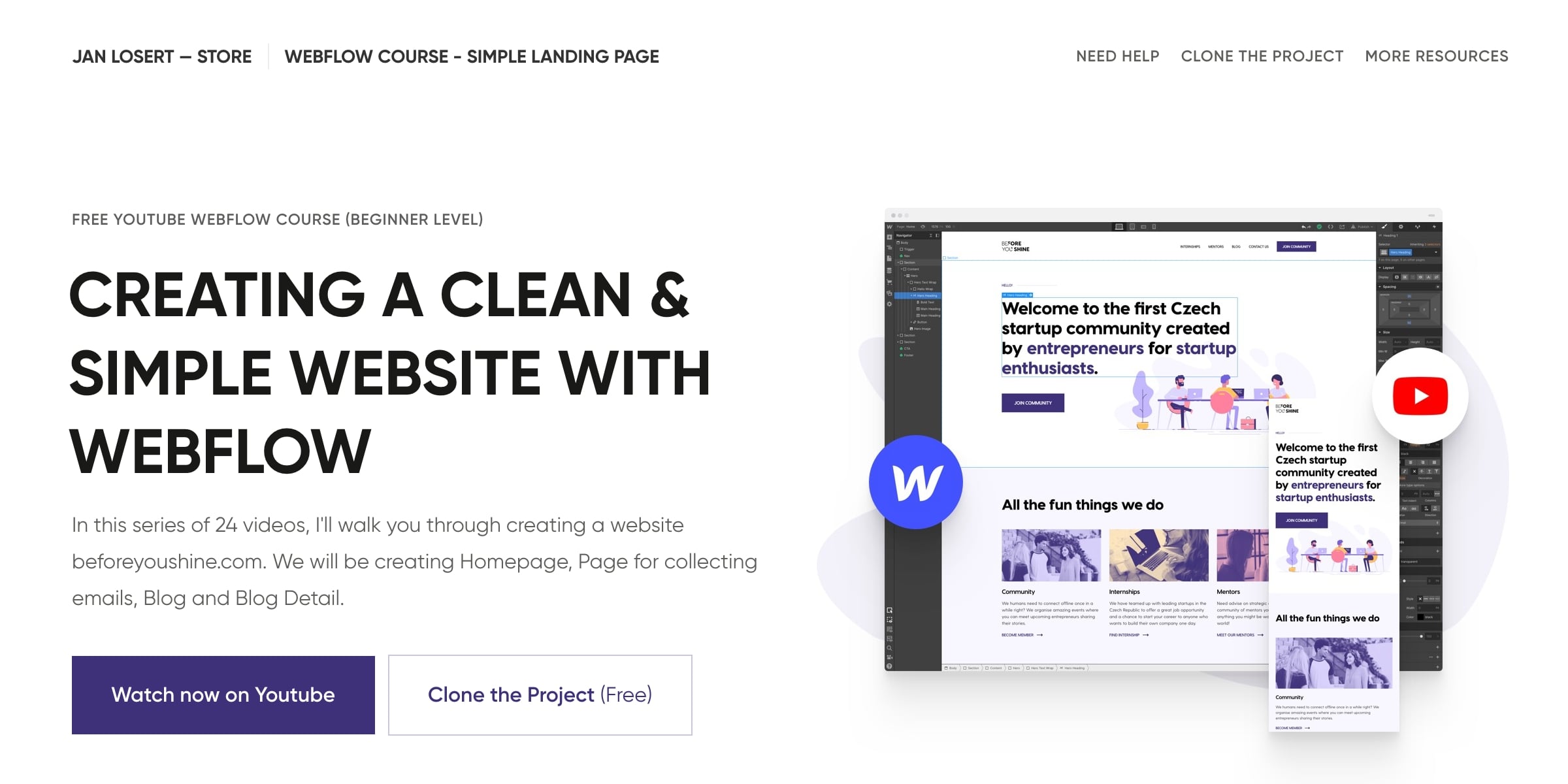 17 Best Webflow Courses in 2024