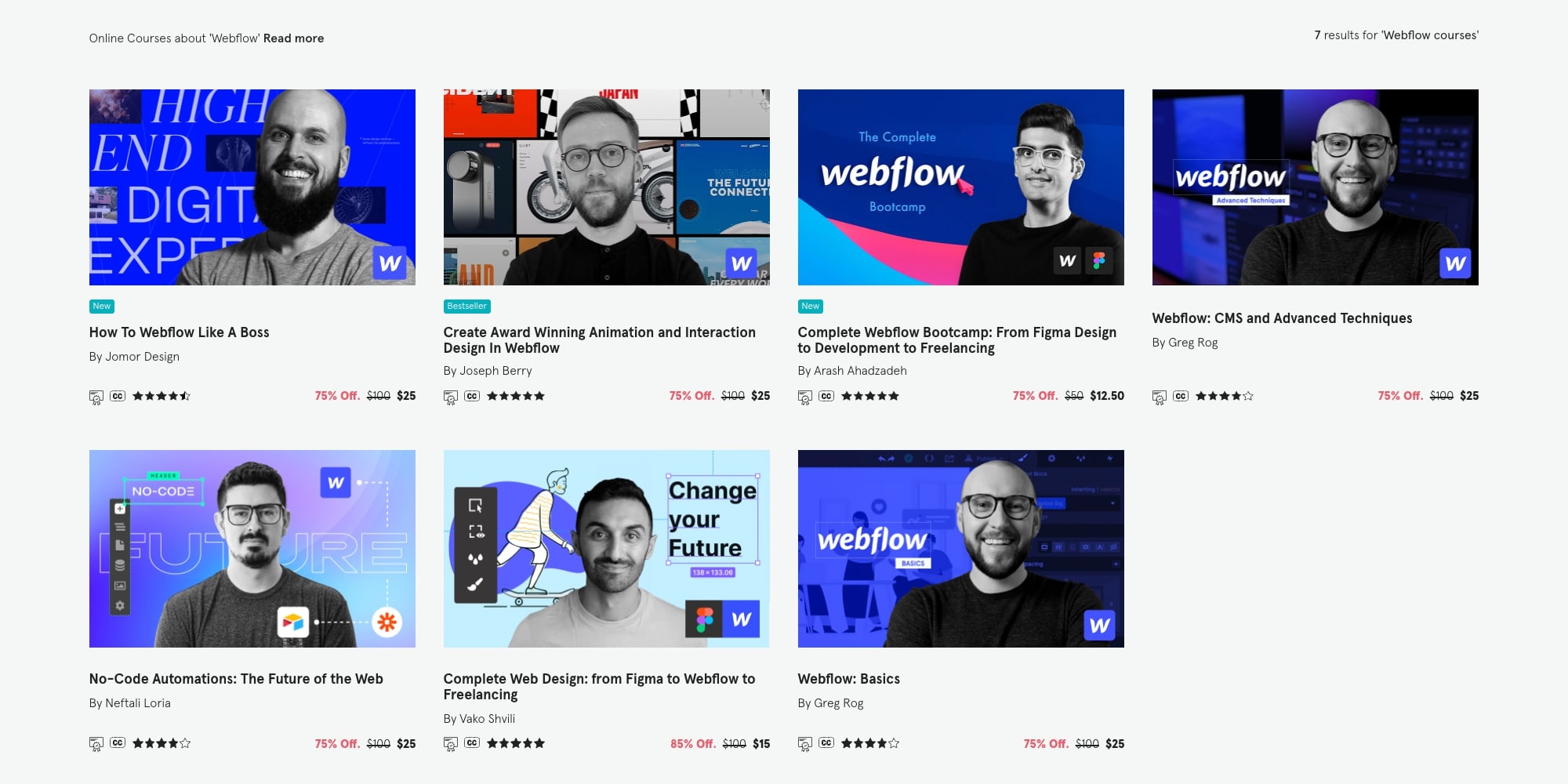 17 Best Webflow Courses in 2024