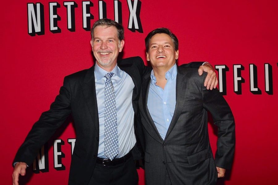 Reed Hastings & Marc Radolph · Netflix