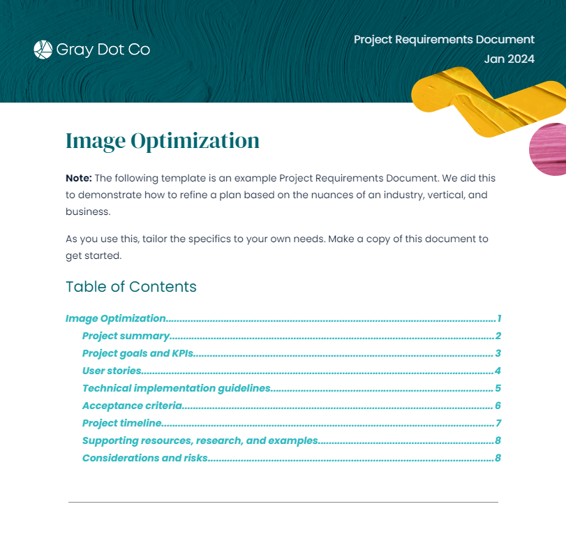 How to Write SEO Product Requirements Documentation That Serves ...