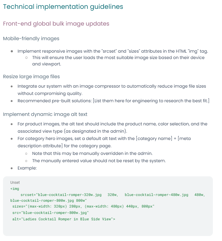 How to Write SEO Product Requirements Documentation That Serves ...