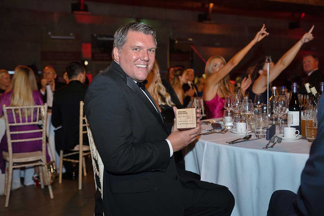 Fred. Olsen Travel Agents Honoured at Glittering London Awards Ceremony